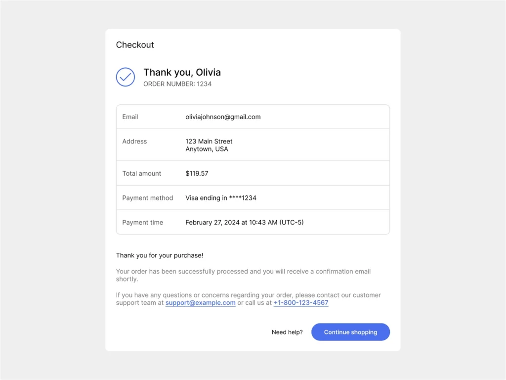 Your Receipt Page - CPR.io
